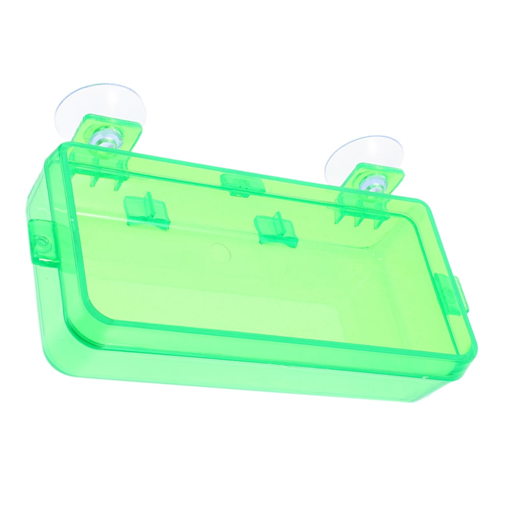 Plastic Reptile Water Feeder Bearded Dragon Food Dish Gecko Food Cup ...