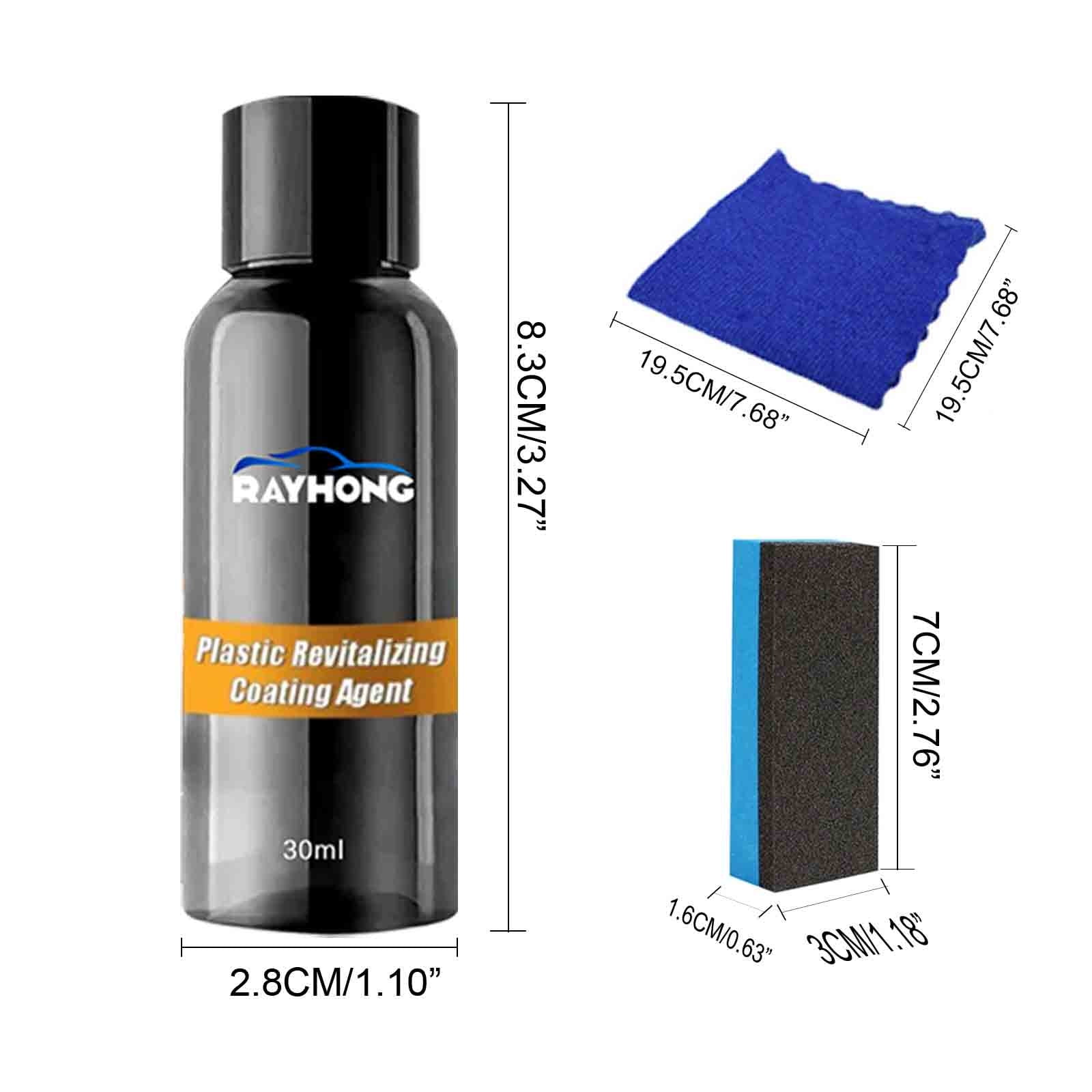 Plastic Restorer for Cars Ceramic Plastic Coating Trim Restore, Plastic Refreshing Coating ...