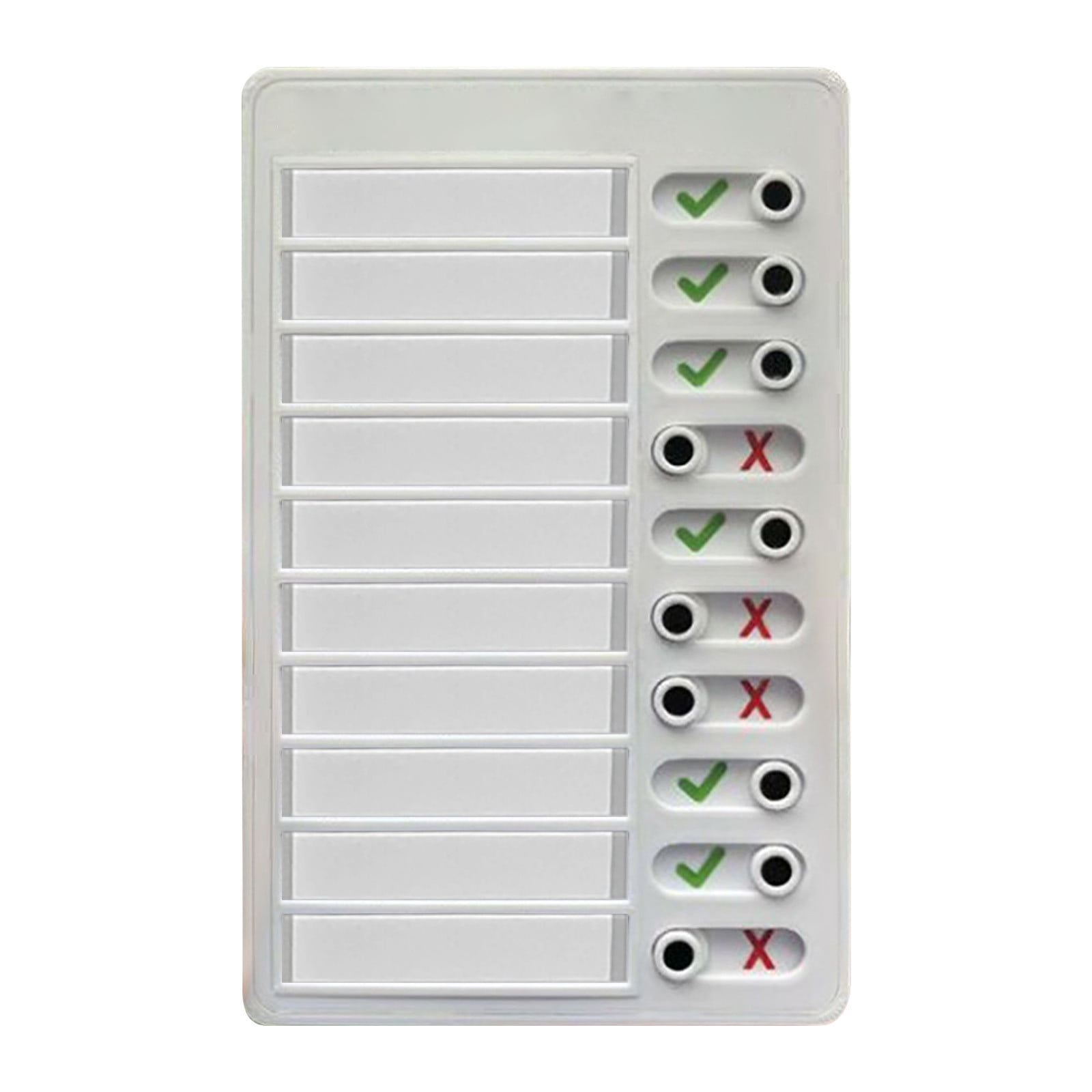 Reusable Checklist Board - Detachable for Task Management - Walmart.com