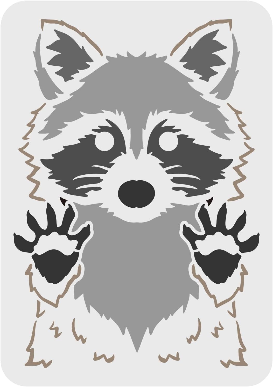 Plastic Reusable Drawing Painting Stencils Templates for Painting on ...