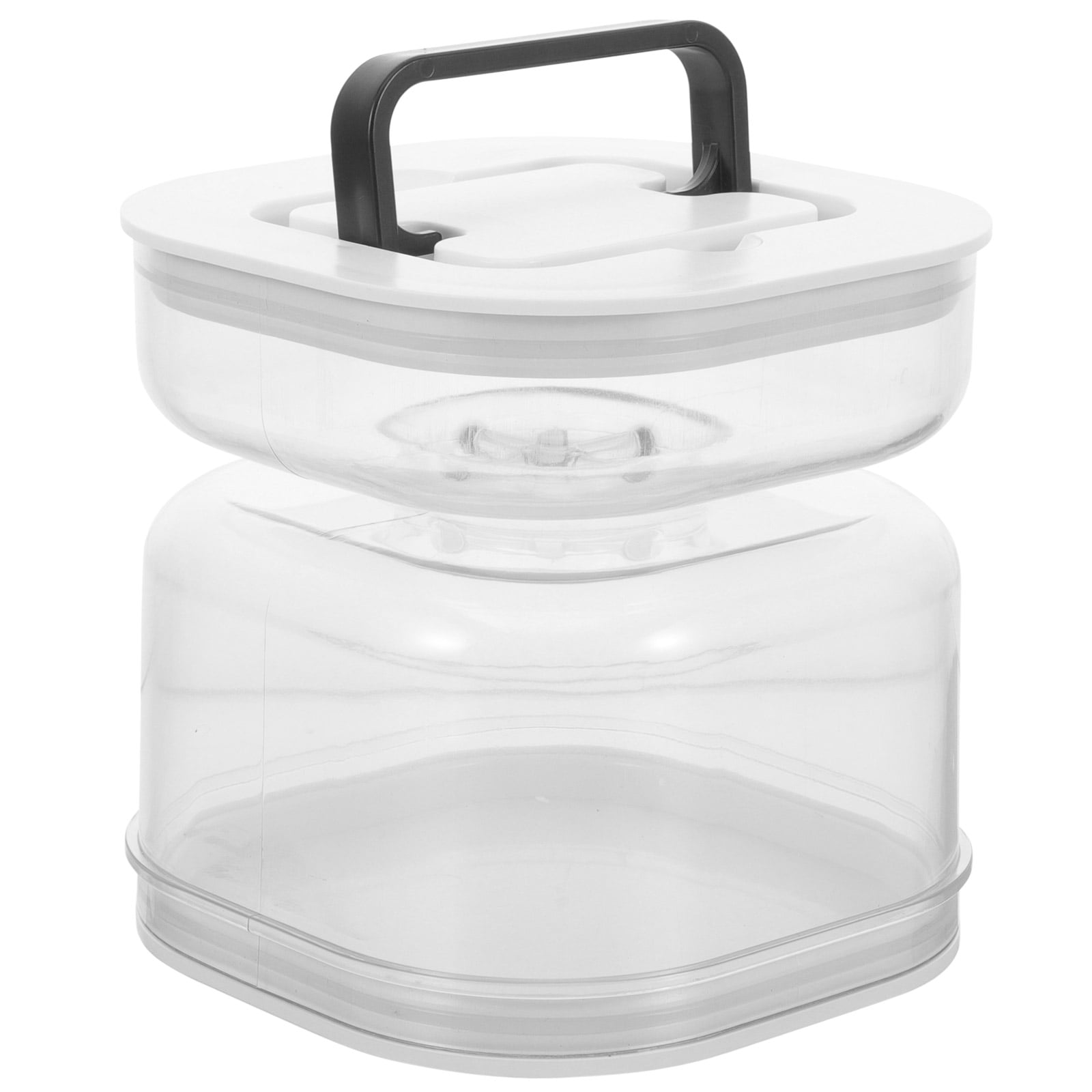 Transparent Plastic Airtight Pickle Container with Strainer for Daily ...