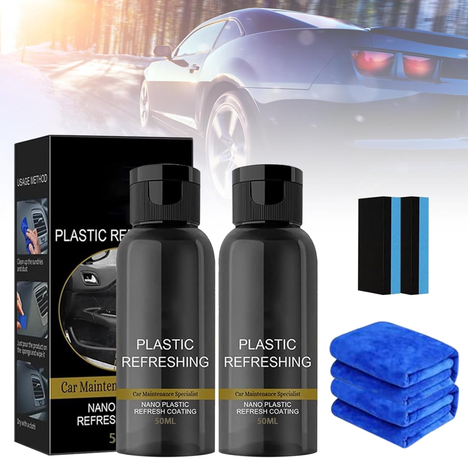 Plastic Revitalizing Coating Agent, Plastic Refreshing, Nano Plastic ...