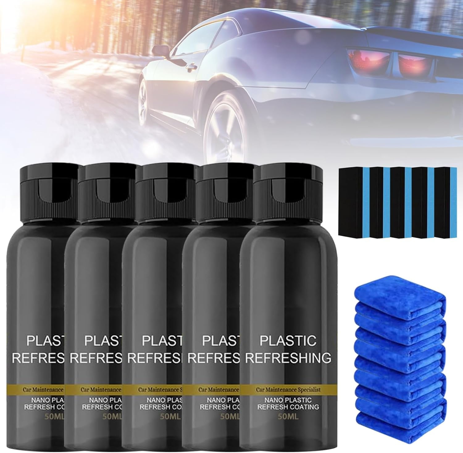 Plastic Revitalizing Coating Agent, Plastic Refreshing, Nano Plastic ...