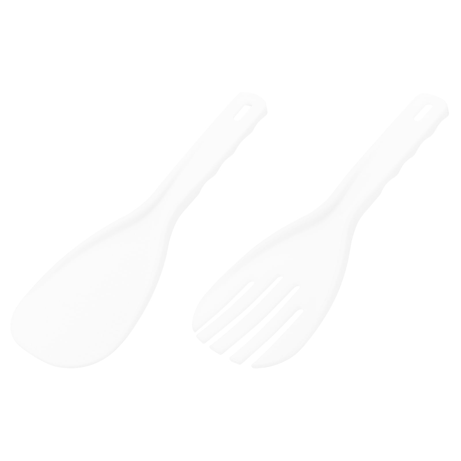 Plastic Rice Paddle Non-Stick Rice Spoon Stand-up Rice Spatula for Home ...
