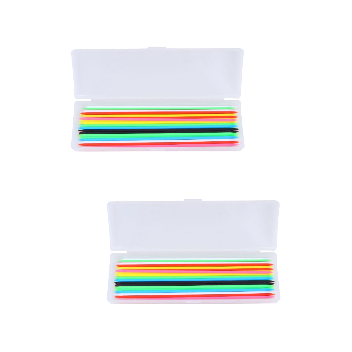 Plastic Rod Toy 2 Boxes Picking Toys Family Game Supply Stacker Toy's ...