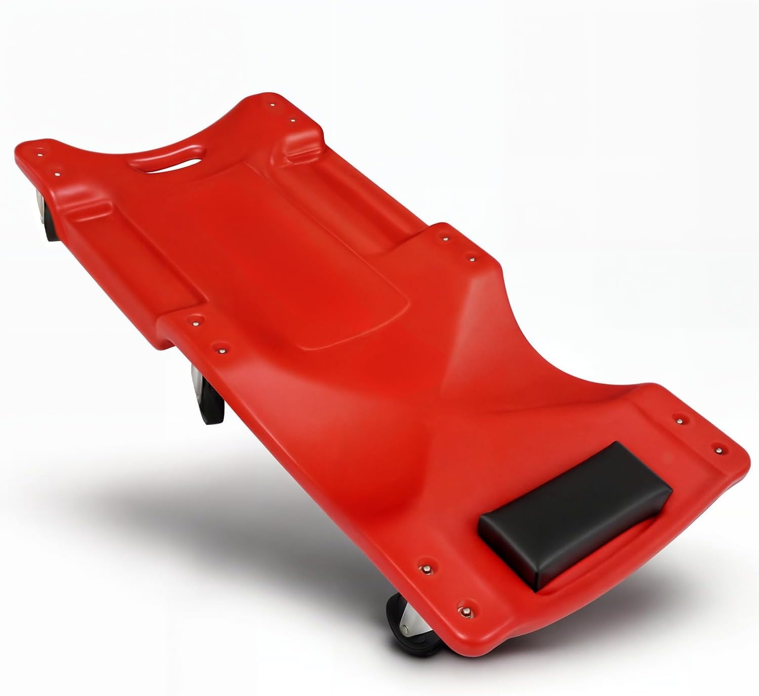 Plastic Rolling Garage Creeper with Padded Headrest 36" Light Weight ...