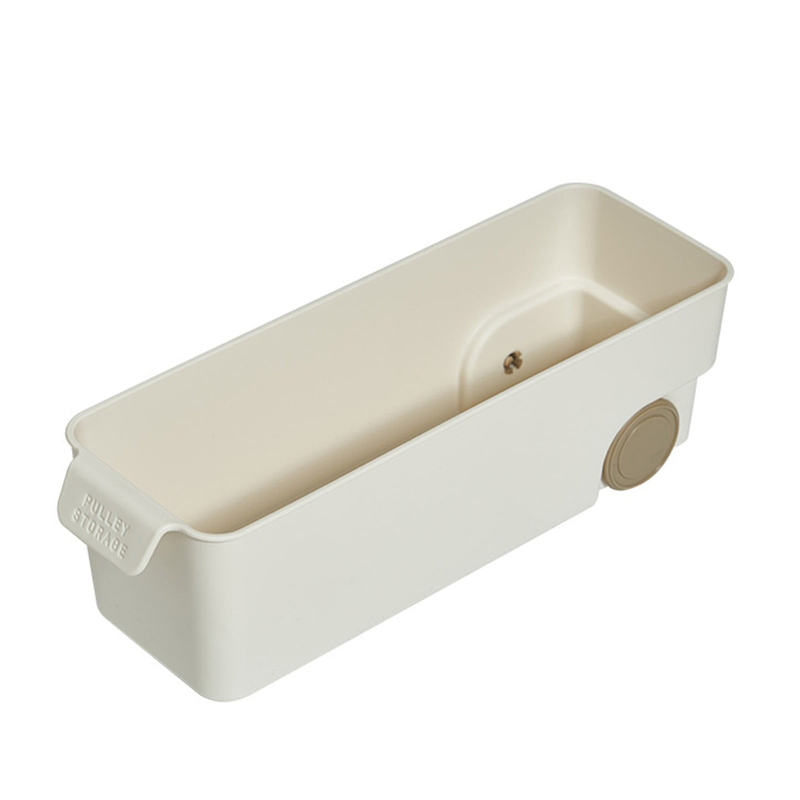Plastic Rolling Storage Box with Wheels - Ins-Style Kitchen Organizer ...
