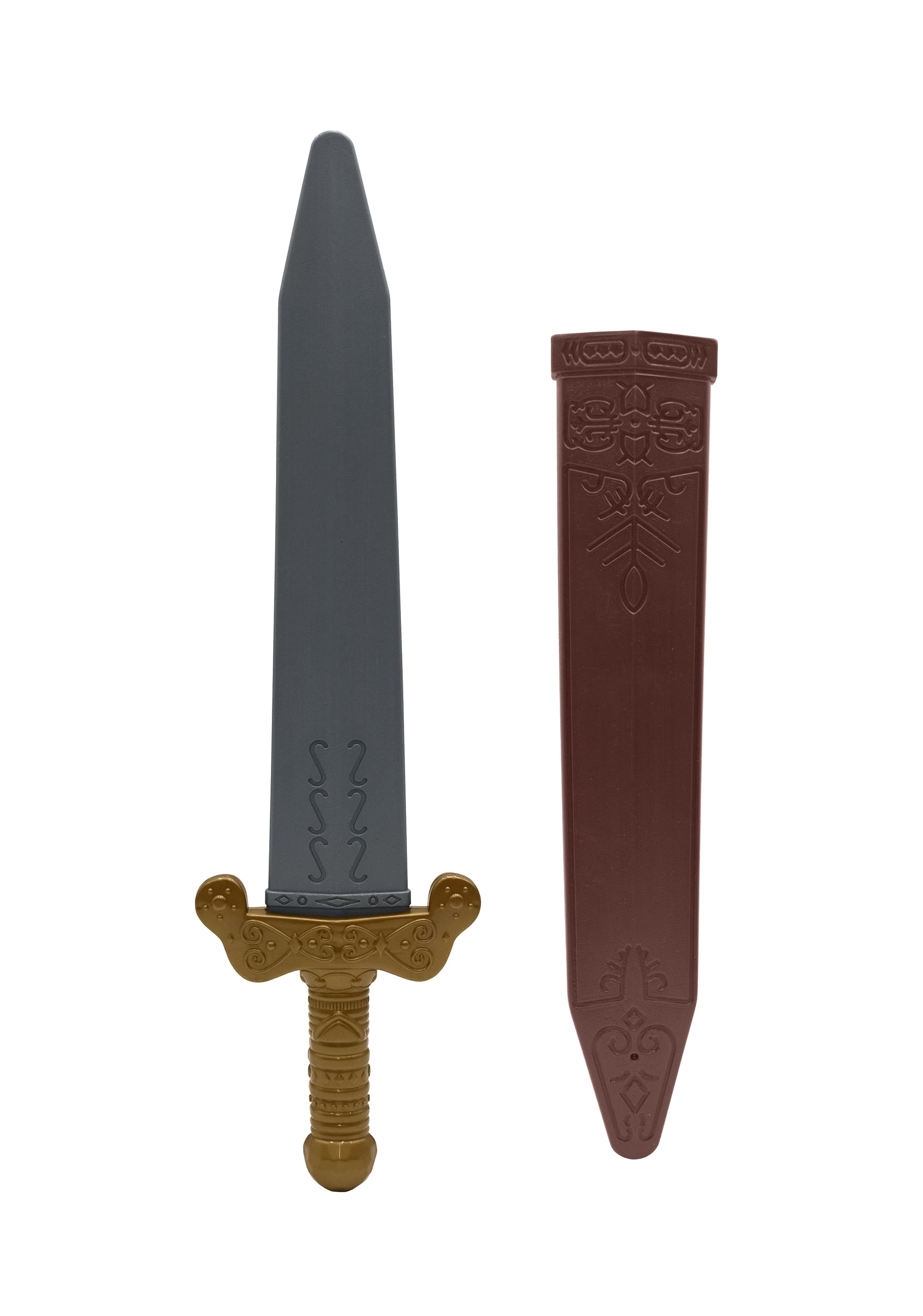 Child Toy Knight Roman Pirate Short Sword & Sheath Prop Medieval Dagger ...