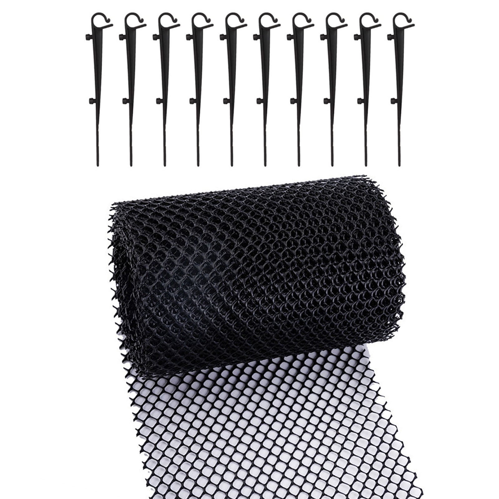 Plastic Roof Gutter Guard Filters Grids Fence Anti-Falling Net Meshes ...