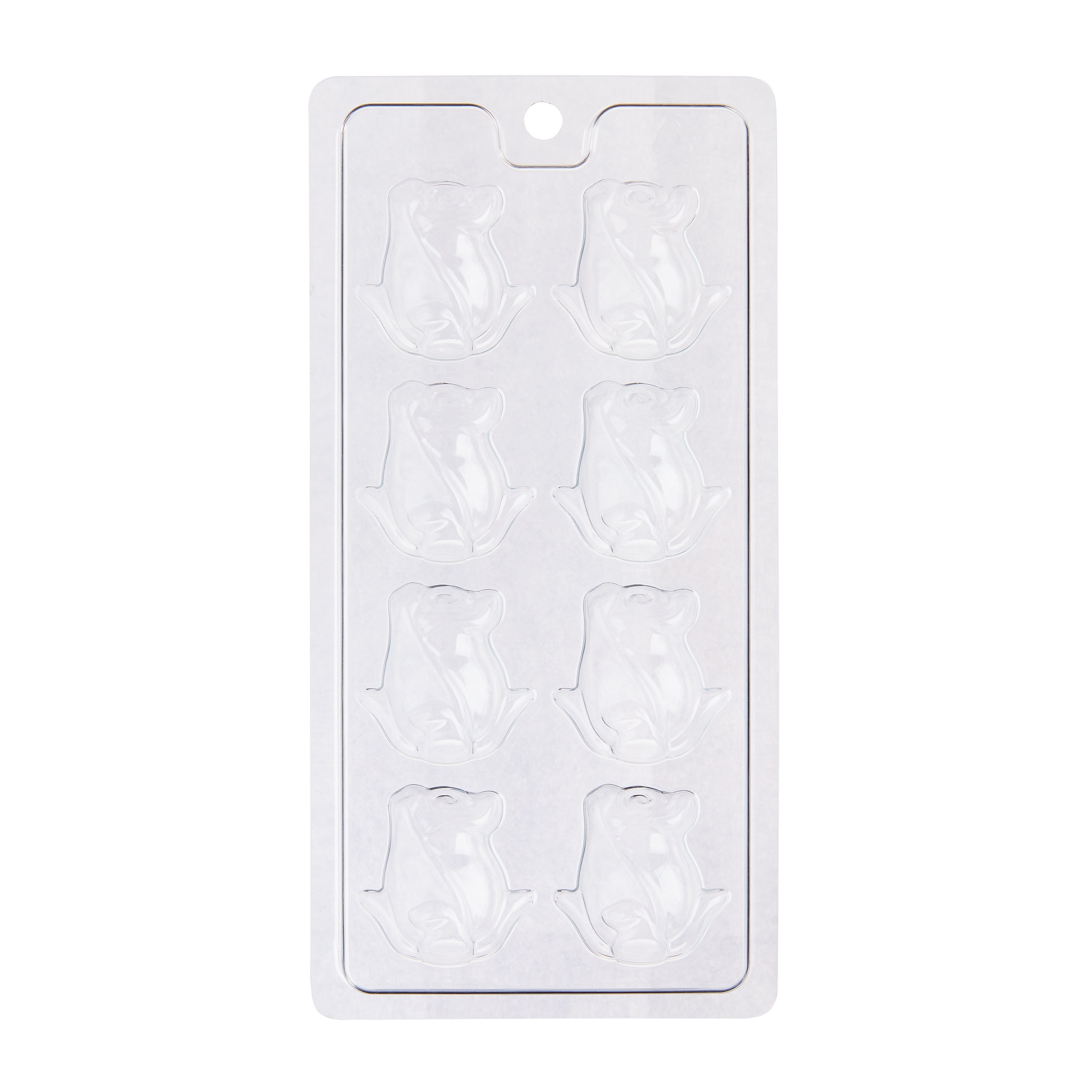 Way To Celebrate 8-Cavity Rose Plastic Candy Mold for Chocolates and ...