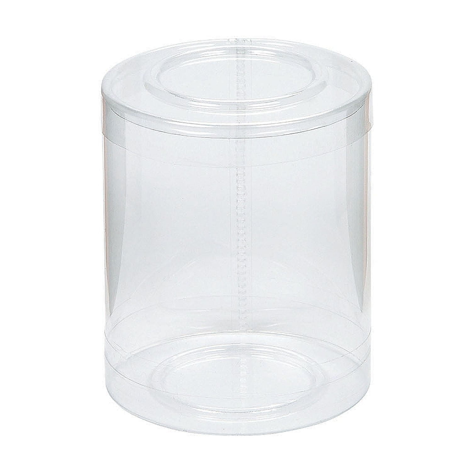 Plastic Round Cylinder Boxes (Dz) - Party Supplies - 12 Pieces ...