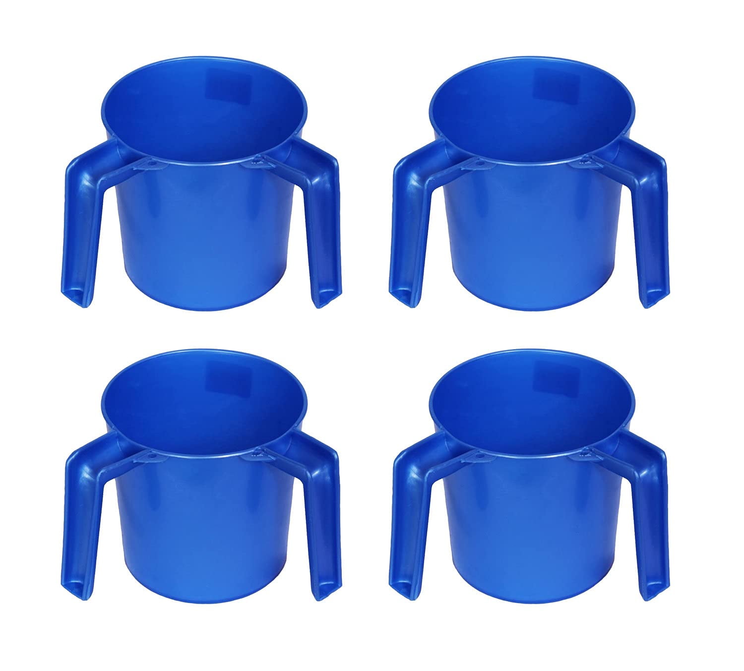 Plastic Round Wash Cup BA157- 4 pack - Blue - Walmart.com