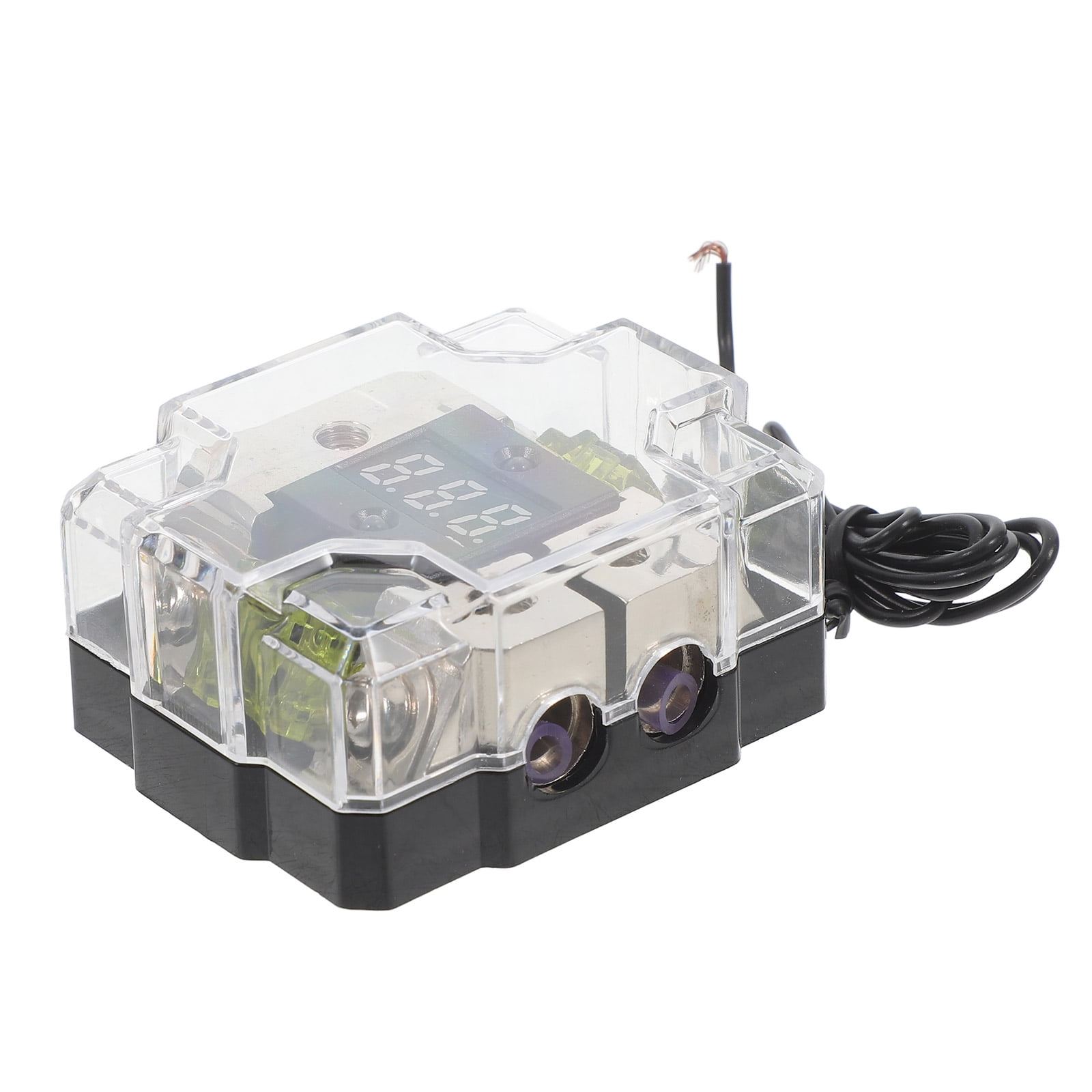 Plastic Rubber Stainless Steel Car Audio Fuse Box Holder Amplifier ...