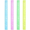 Plastic Rulers, 12 Inch Transparent Metric Rulers (4 Pack) - Walmart.com