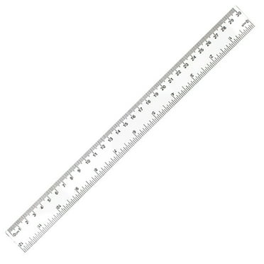 Mr. Pen- Set of 3 Clear Plastic Rulers, 6 inch, Drafting and Measuring ...