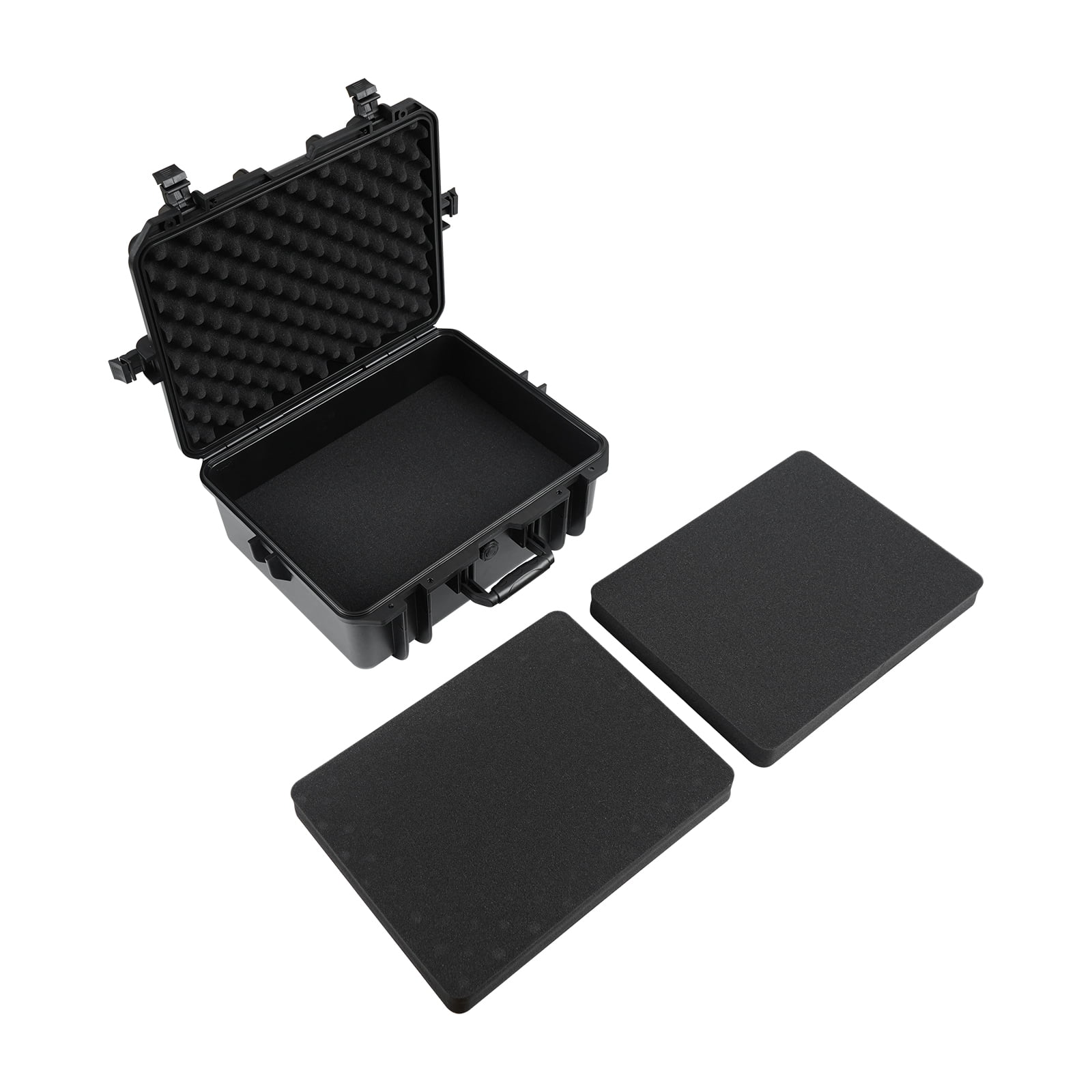 Plastic Safety Box with Lid Storage Box and Dividers, Protective Travel ...