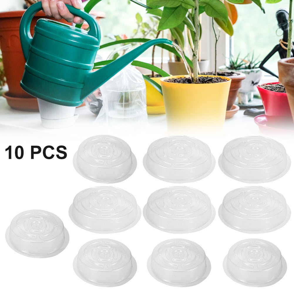 Plastic Saucer Base Round Plant Flower Pot Plate Water Drip Tray ...
