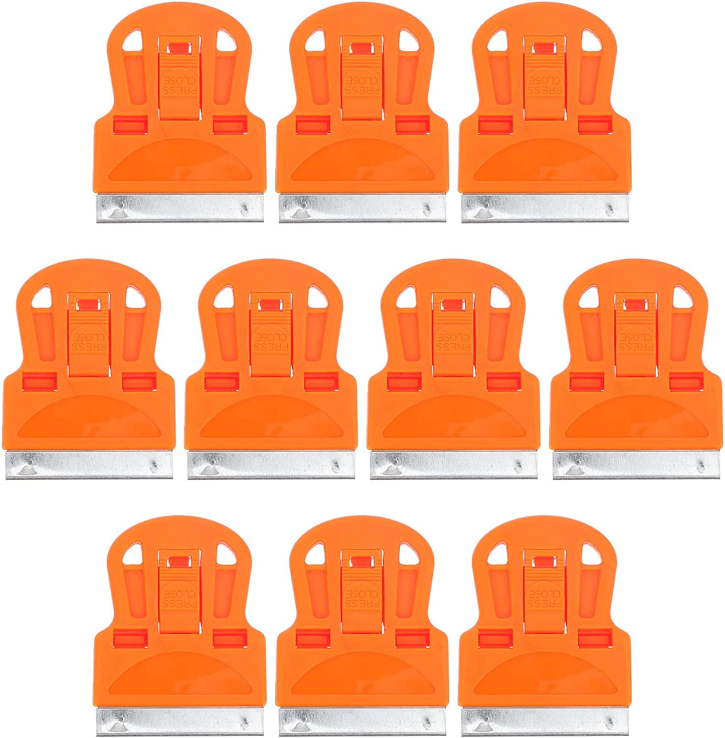 Plastic Scraper 10pcs Mini Razor Scrapers Razor Blade Scraper Tool ...