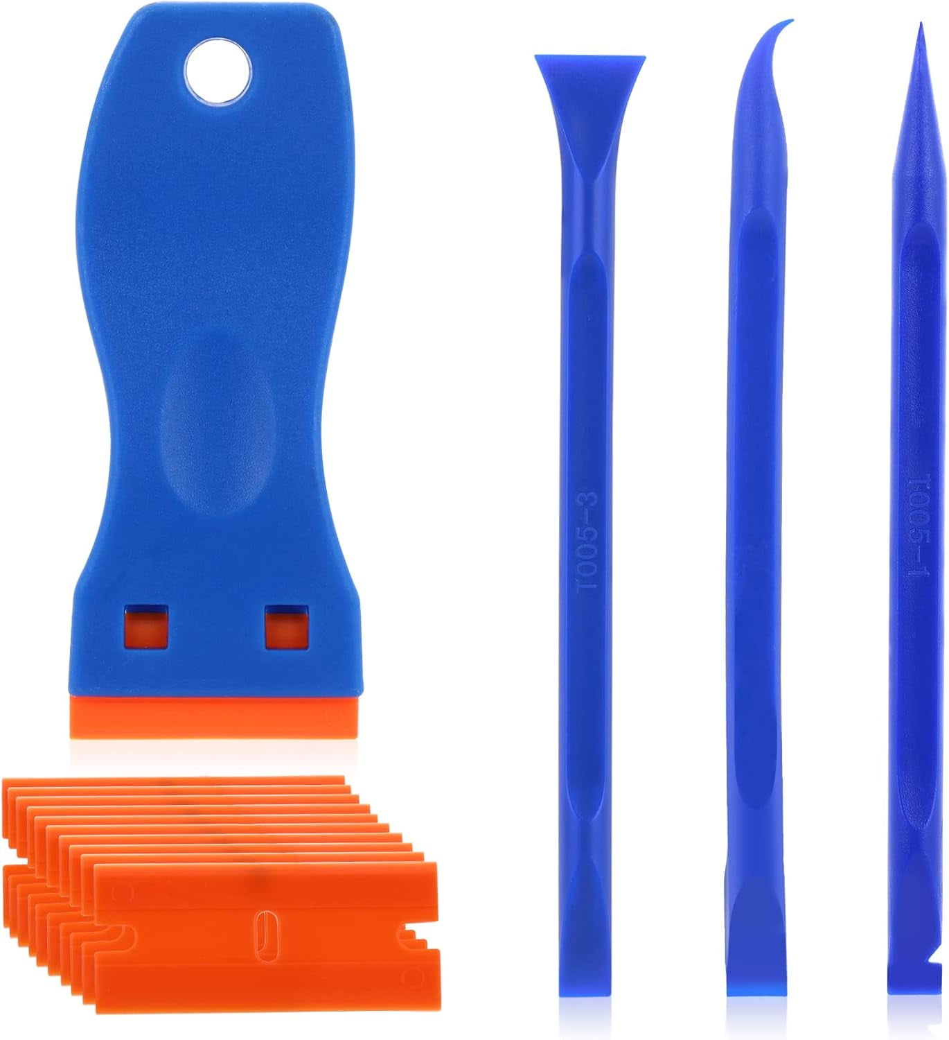 Plastic Scraper Set with 10 Blades & 3 Detail Tools - Walmart.com