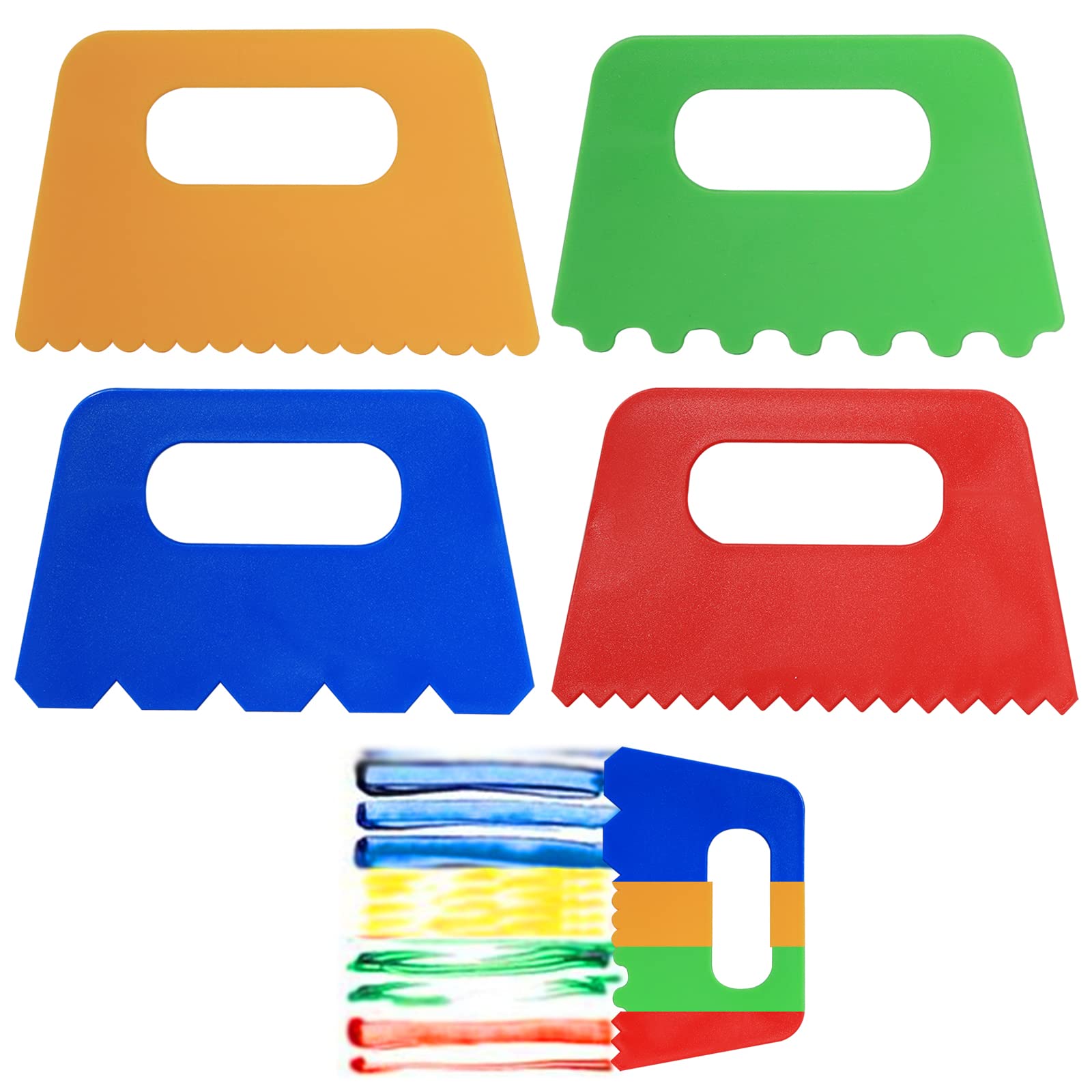 Plastic Scrapers, Scraper Sculpture Tool Pottery Tools Paint Scrapers ...