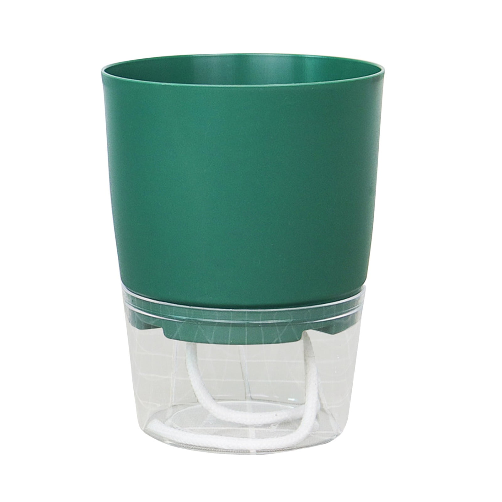Plastic Self Watering Pots, Clear Plastic Automatic-Watering Plant Pot ...