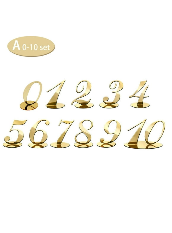 Table Numbers in Centerpieces - Walmart.com