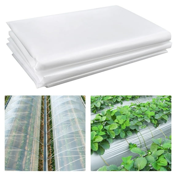 Plastic Sheeting, Heavy Duty Polythene Sheeting Clear 2m x 3m Thick ...
