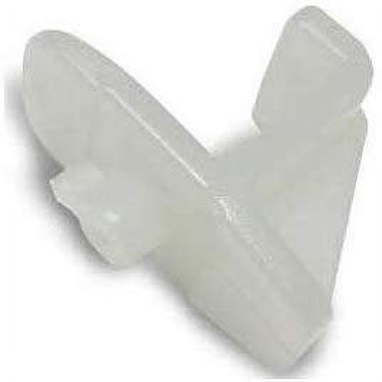 Plastic Shelf Clip, White, Pk of 4 - Walmart.com