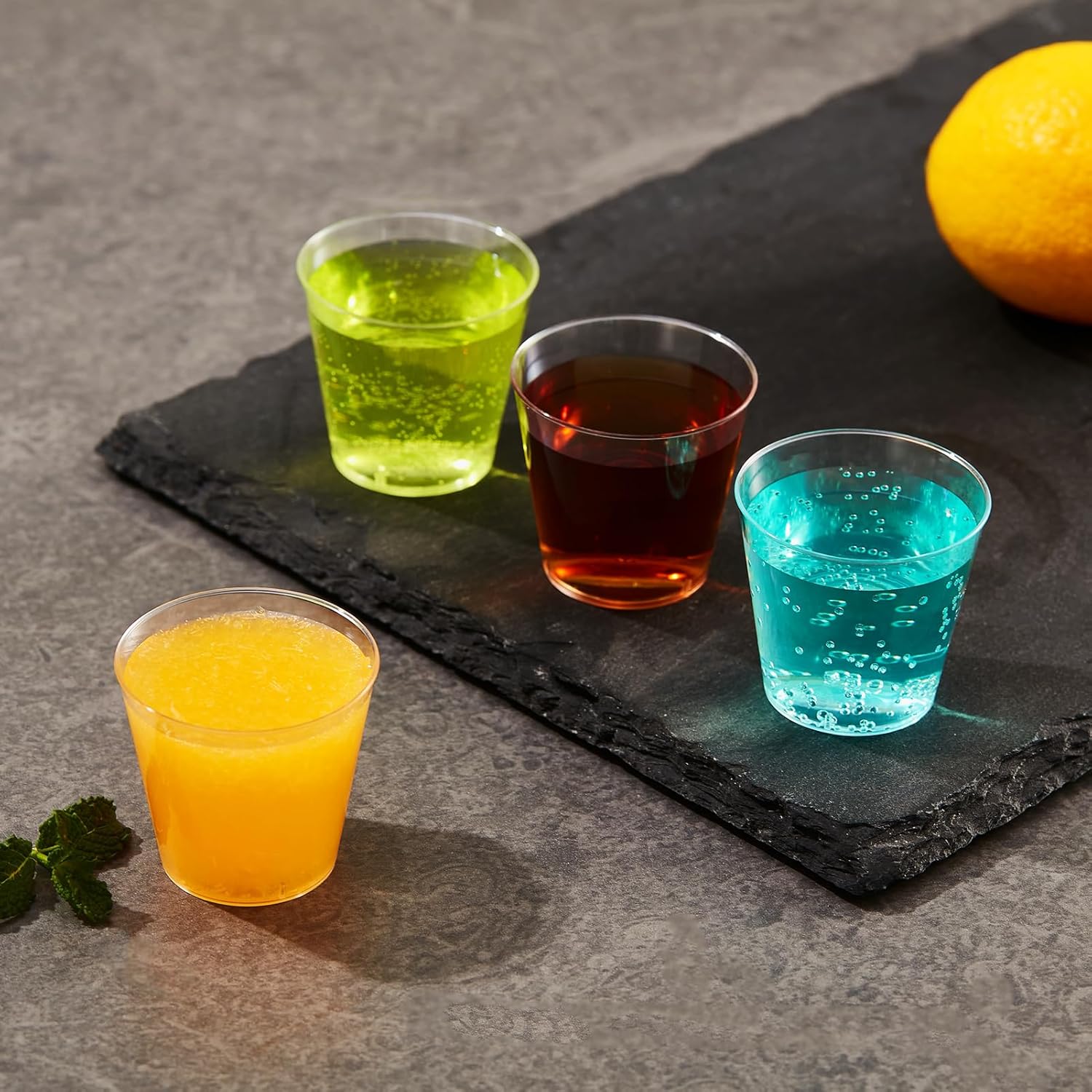 Plastic Shot Glasses, Disposable Cups, Wine Tasting Cups, Small Plastic ...