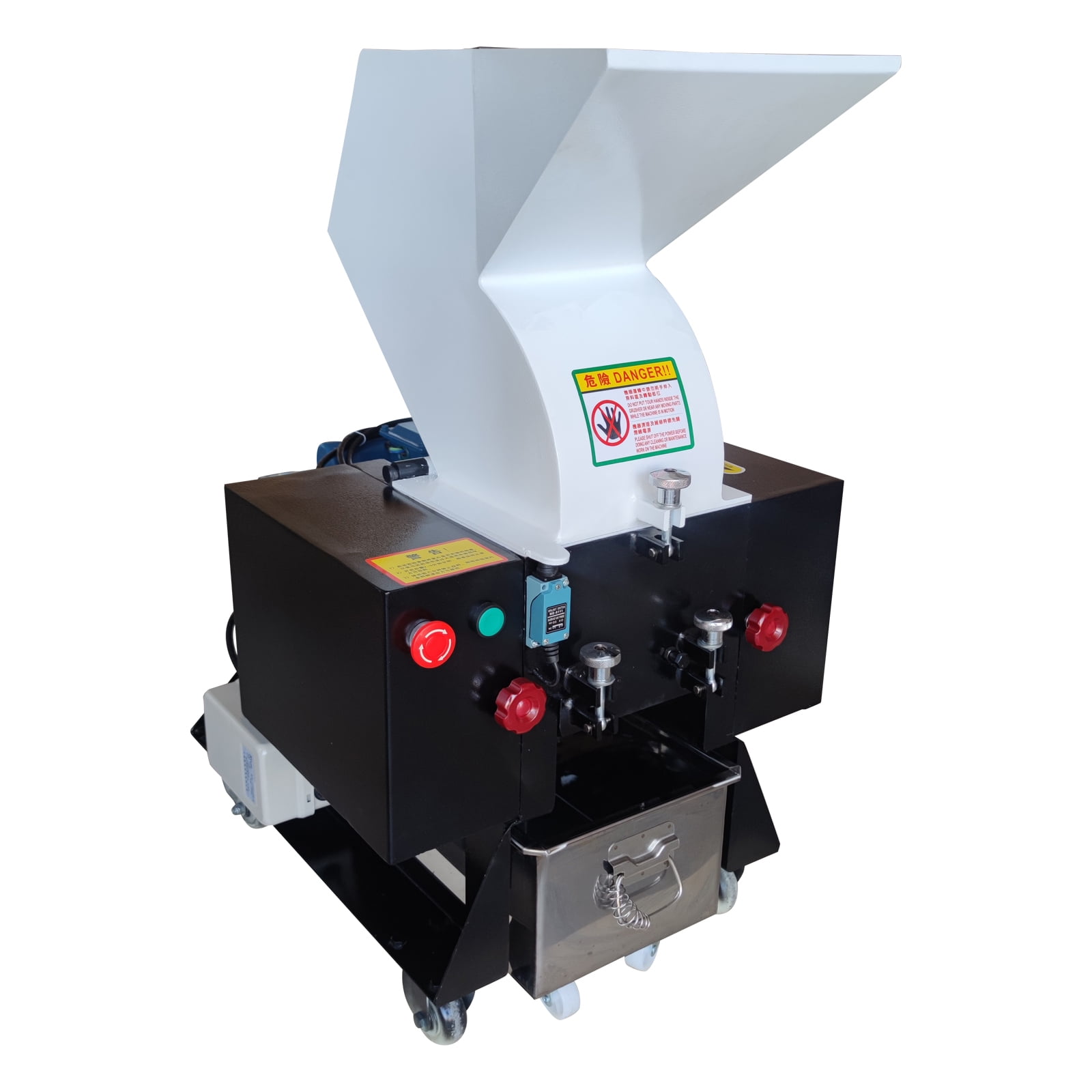 Plastic Shredder Grinder Chipper Crushing Machine Plastic Bottle ...