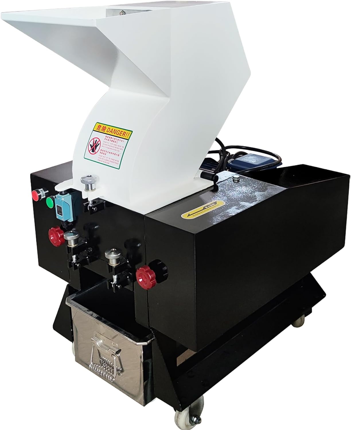 Plastic Shredder Grinder Chipper Crushing Machine Plastic Bottle ...