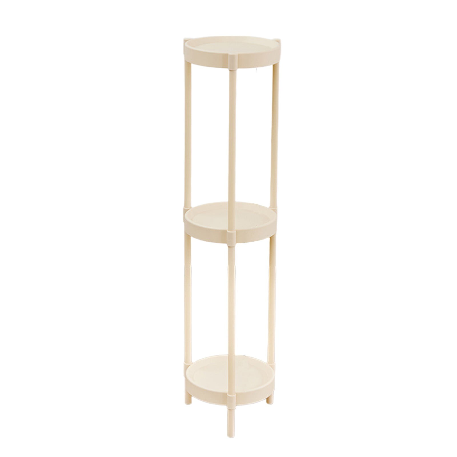 Plastic Side Table Plastic Side Table with Tier Storage Modern Concise ...