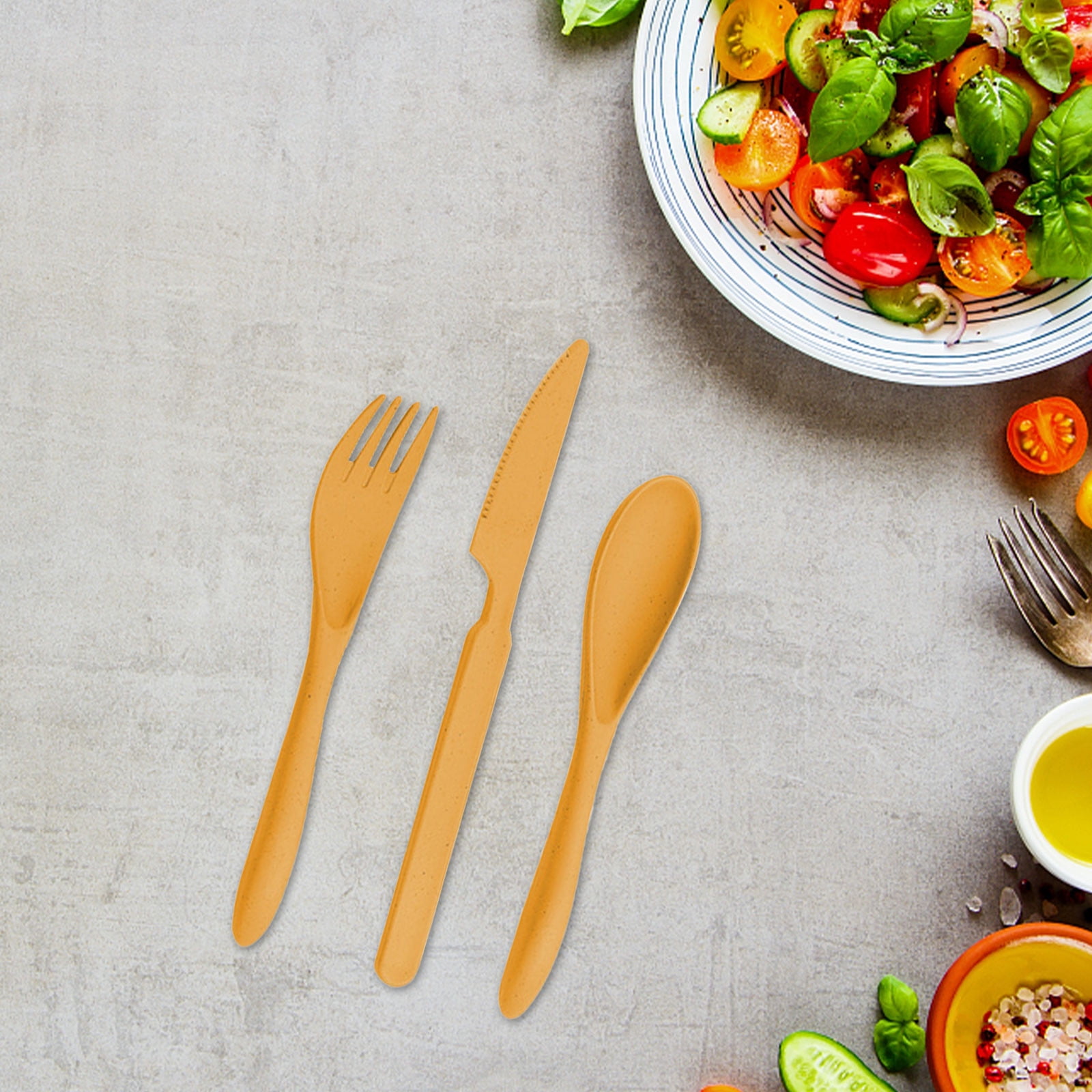 Plastic Silverware Heavy Duty Plastic Cutlery Set Heavyweight ...