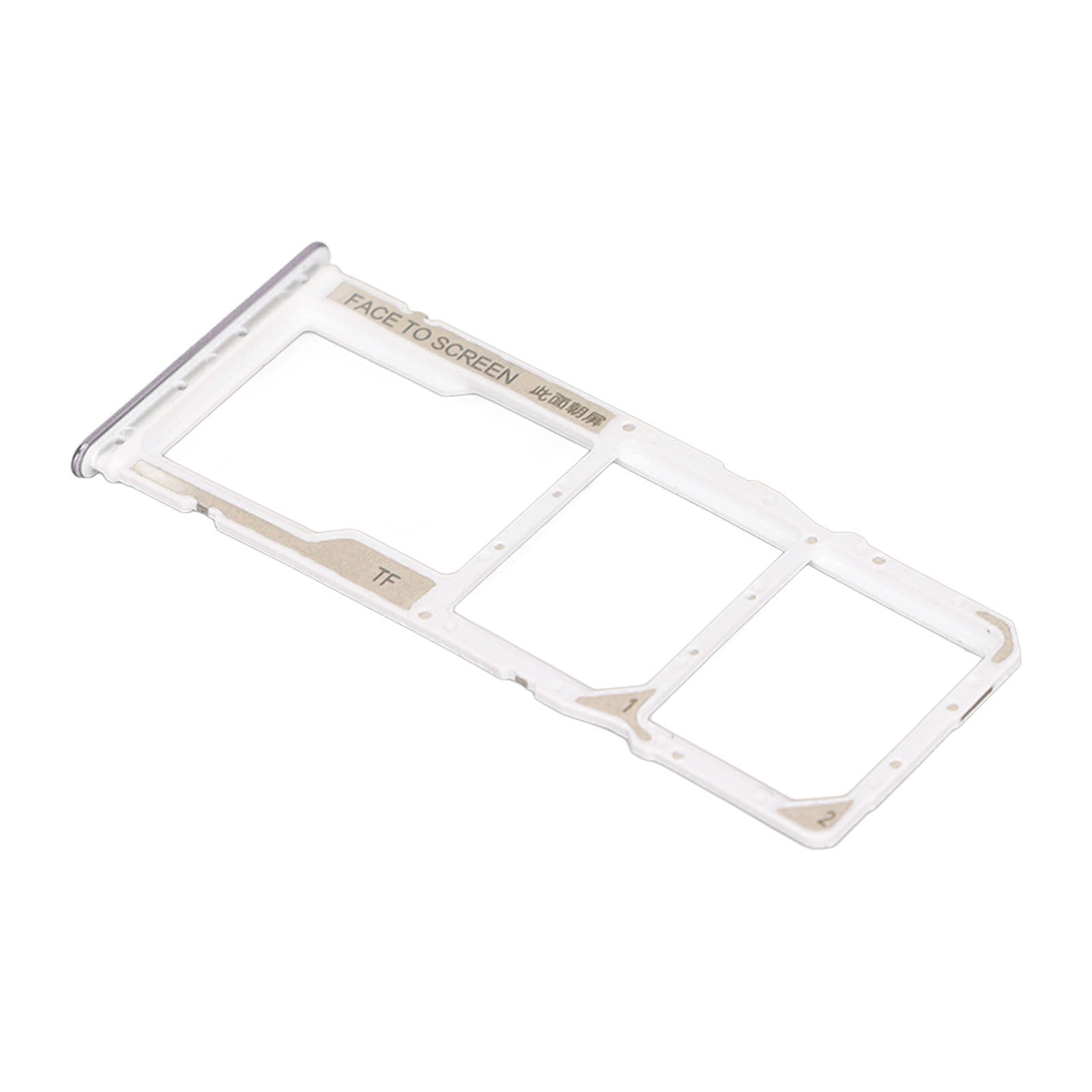 Plastic Sim Card Tray,Dual Sim Card Tray Slot Holder with Card Pin for ...