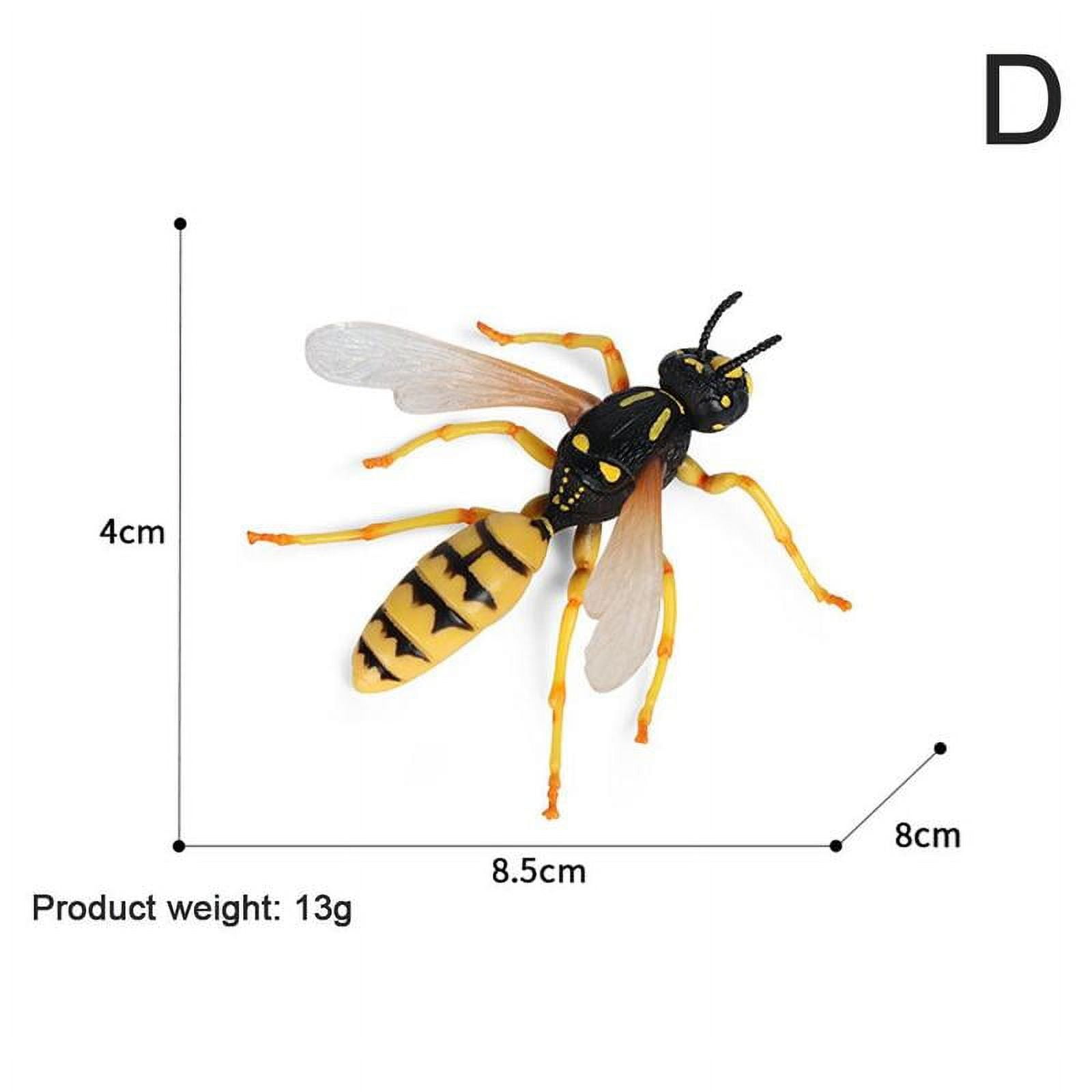 Plastic Simulation Wasp Bee Model Toy Joke Scream Toy X-mas Gifts N8H8 ...