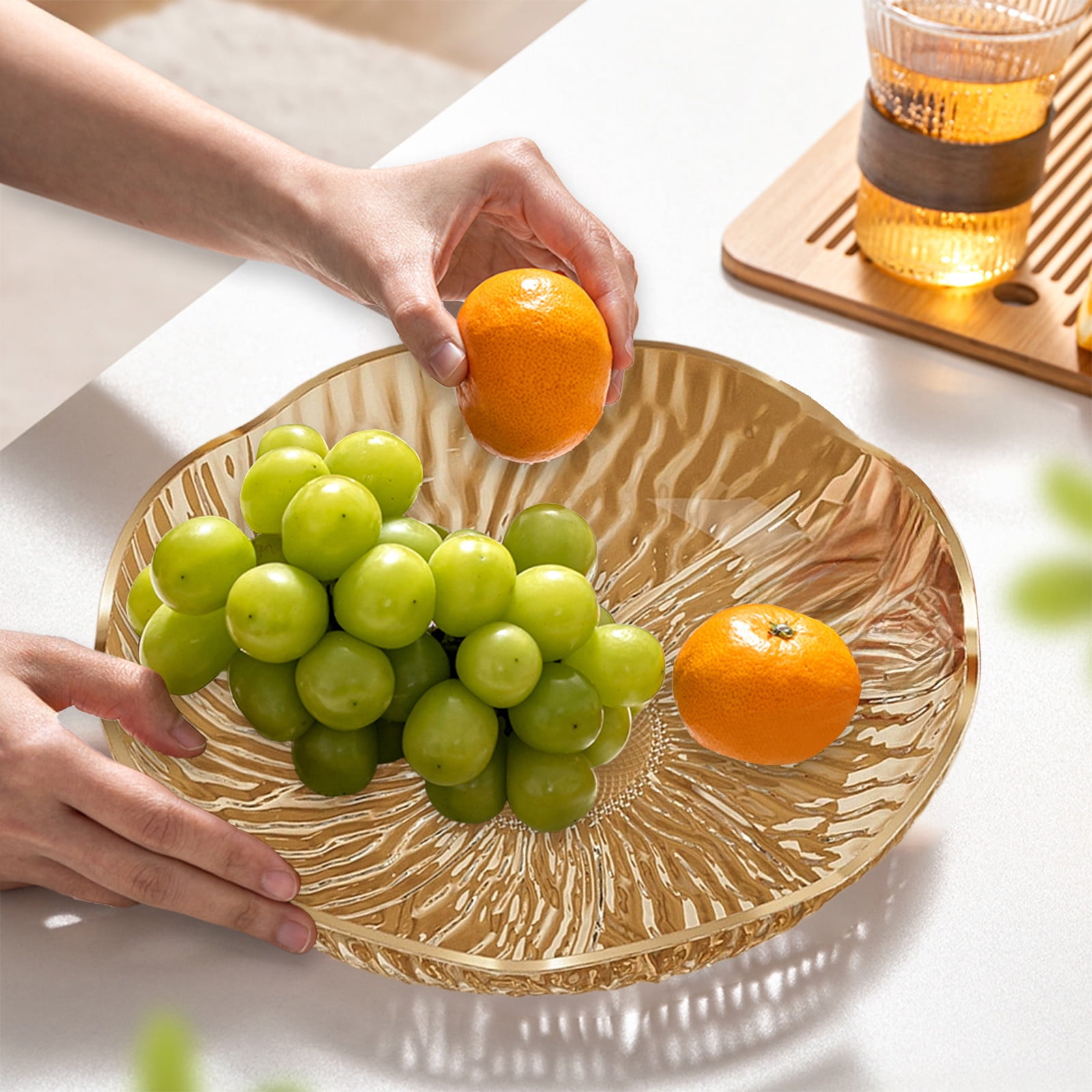 Plastic Skull Fruit Tray | Built-in Draining Snack Dish | Decorative Candy Dessert Holder ...