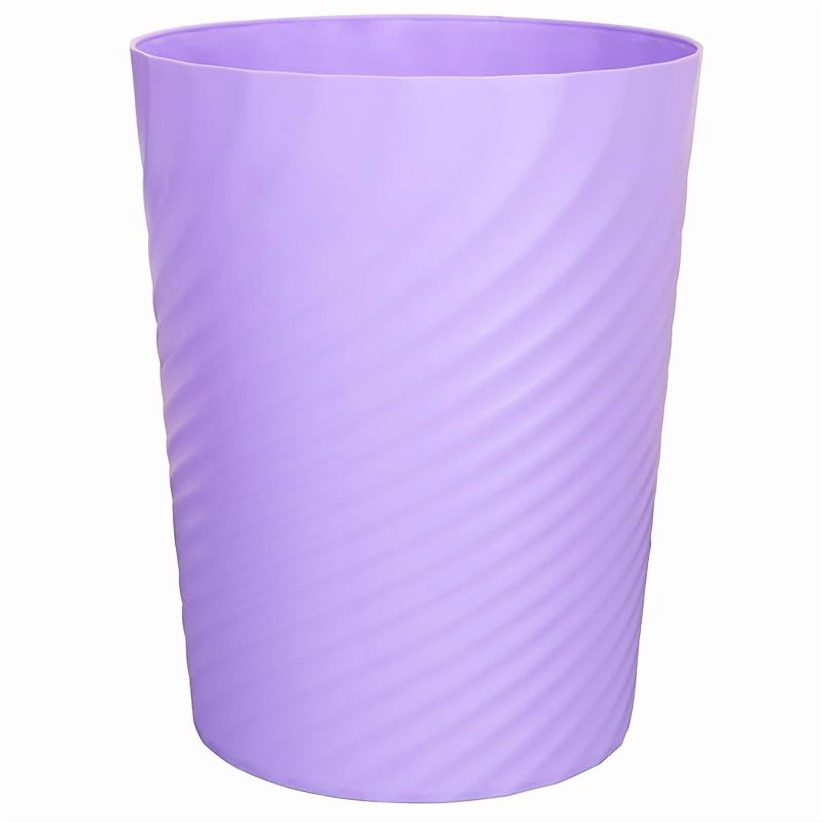 Plastic Small Trash Can Wastebasket, Garbage Container Basket for ...