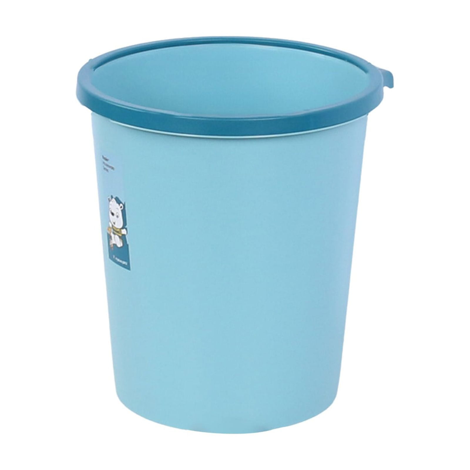 Plastic Small Trash Can Wastebasket, Garbage Container Basket for ...