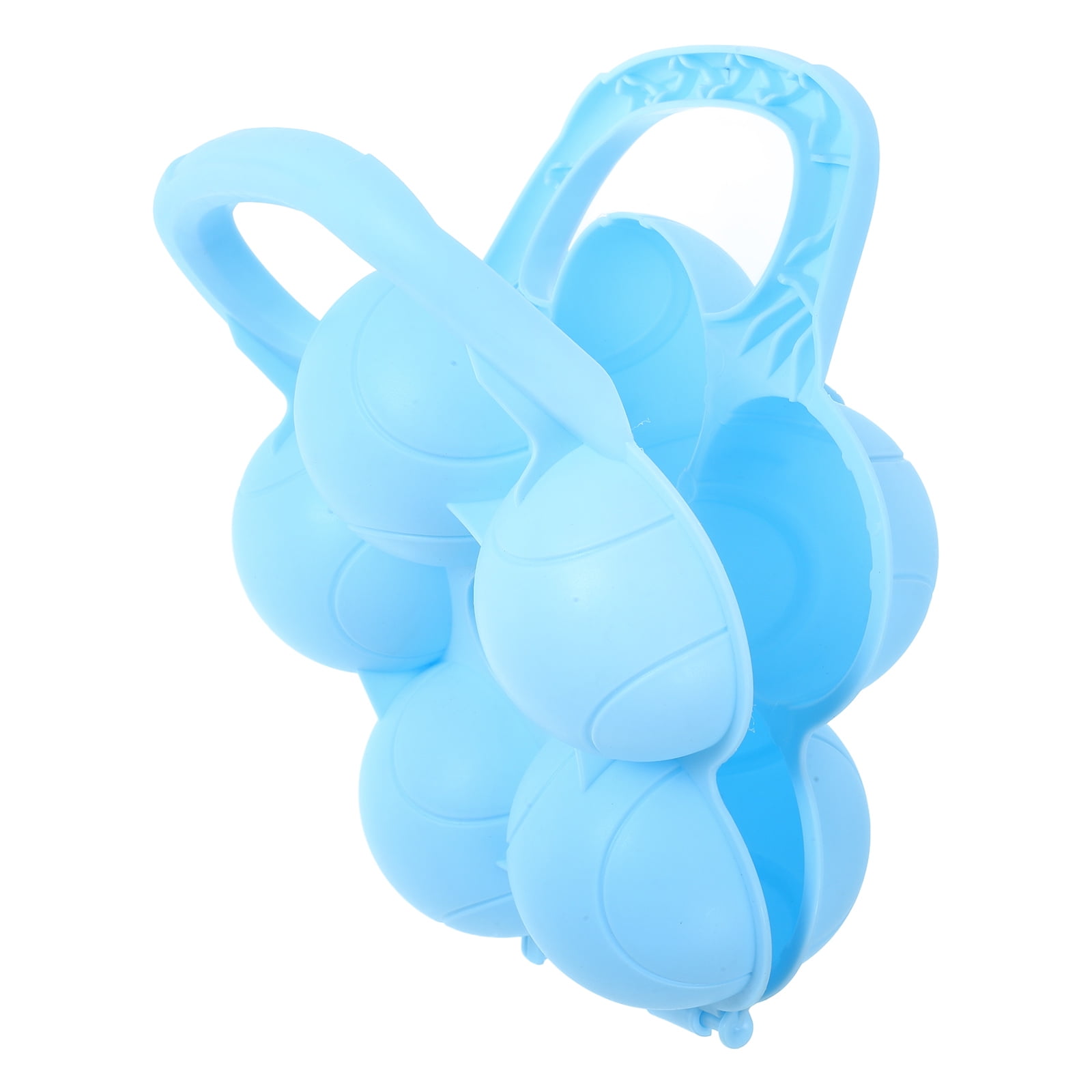 Plastic Snow Toy Snow Playing Clip Making Mold Toy with Handle 5-cave ...