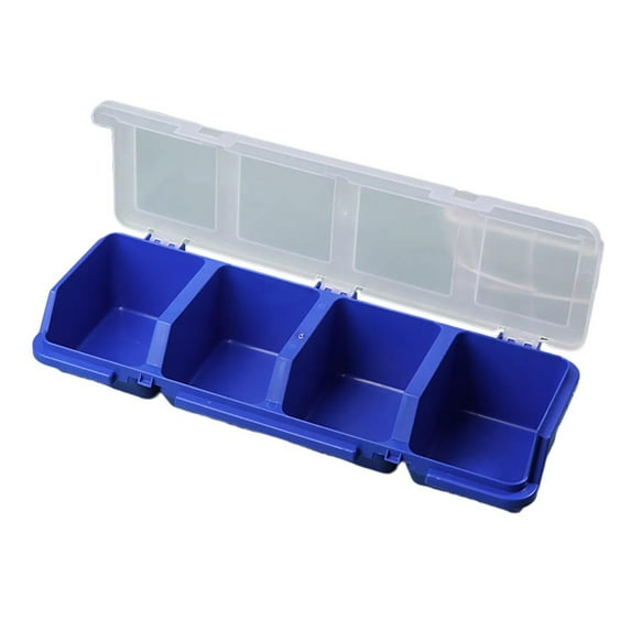 Plastic Sorting Box Tool Part Container Bin Screw Case Compartment ...