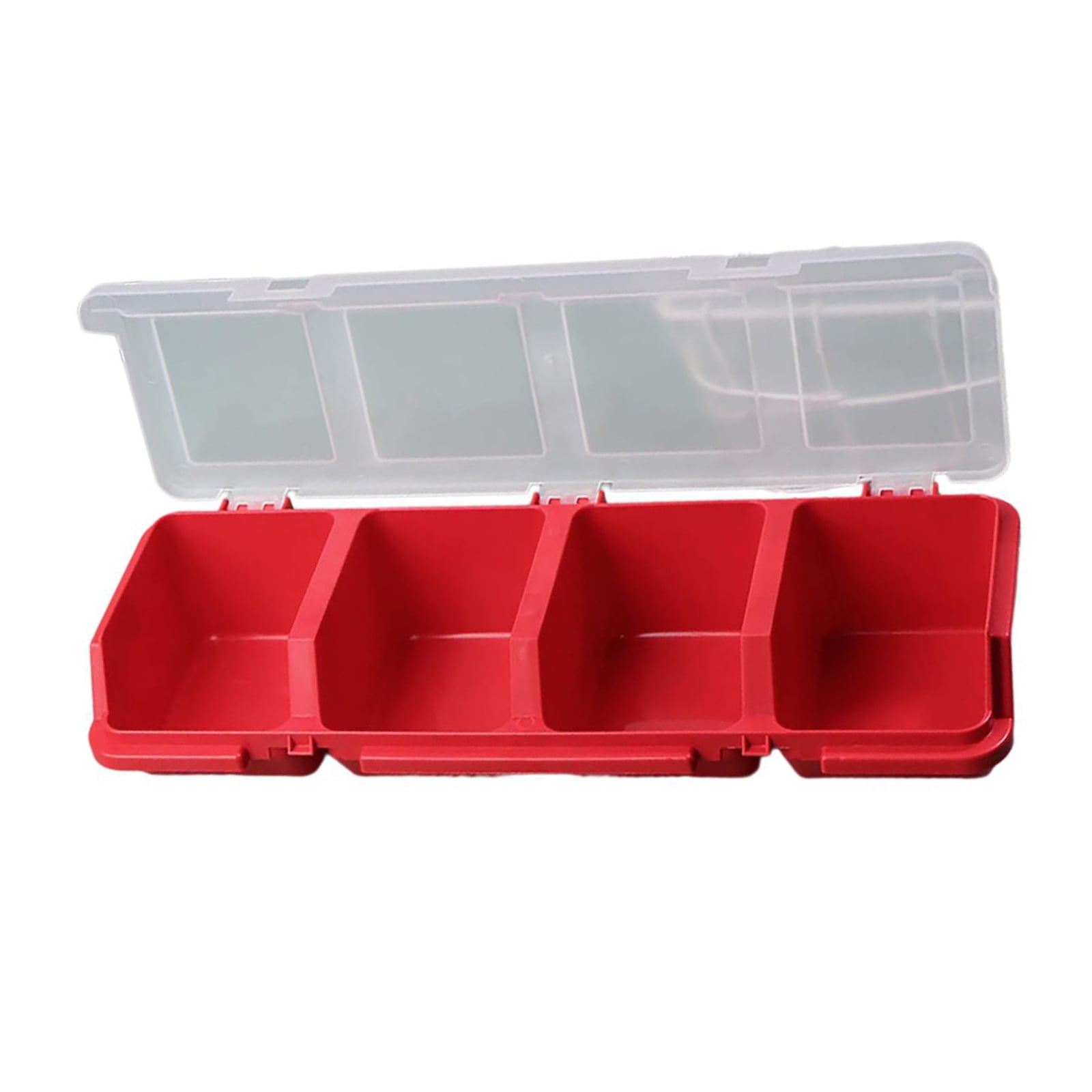 Plastic Sorting Box Tool Part Container Bin with Lid Jewelry Storage ...