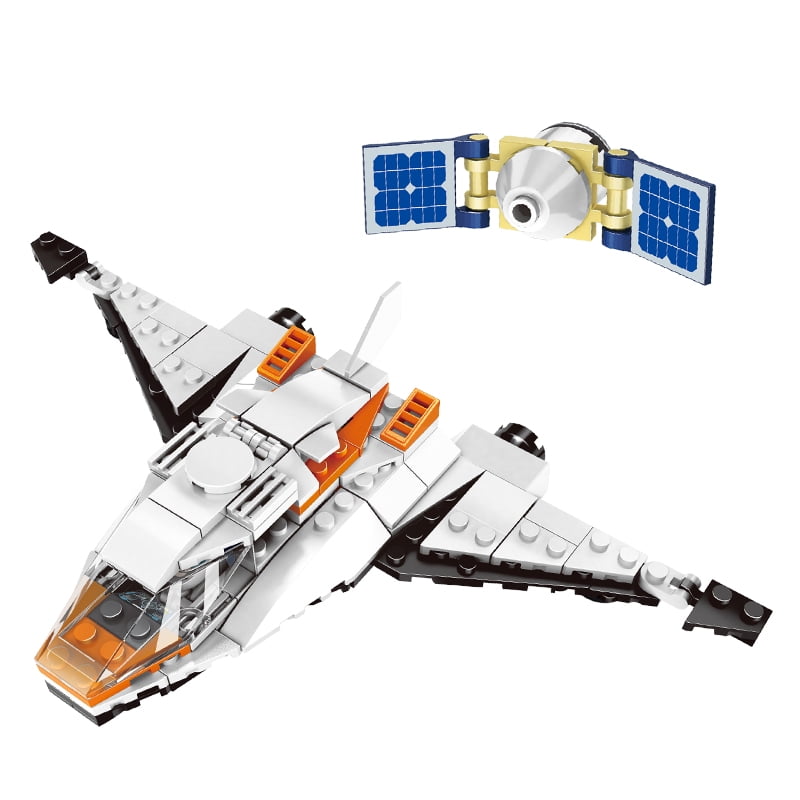 Plastic Spaceship Model Building Miniature Satellite Space Shuttle ...