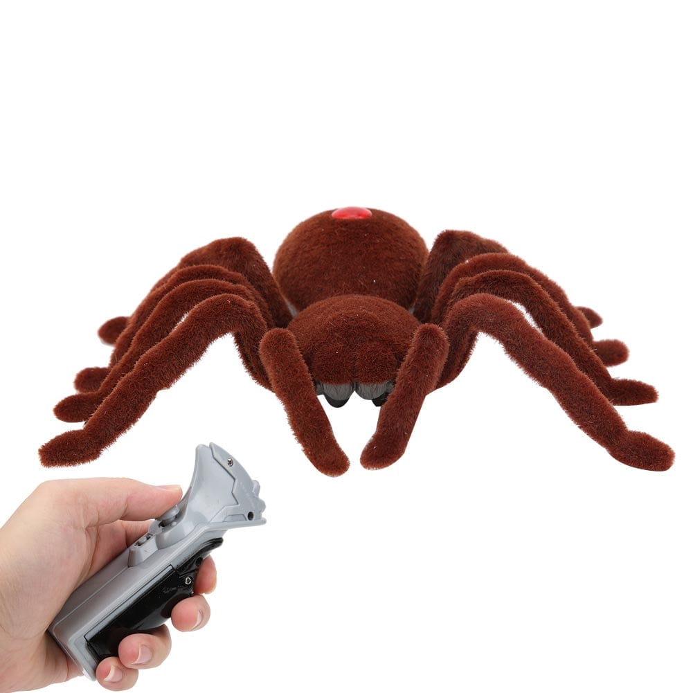 Plastic Spider Spider, Spider 2ch Remote Control Scary Creepy Soft ...