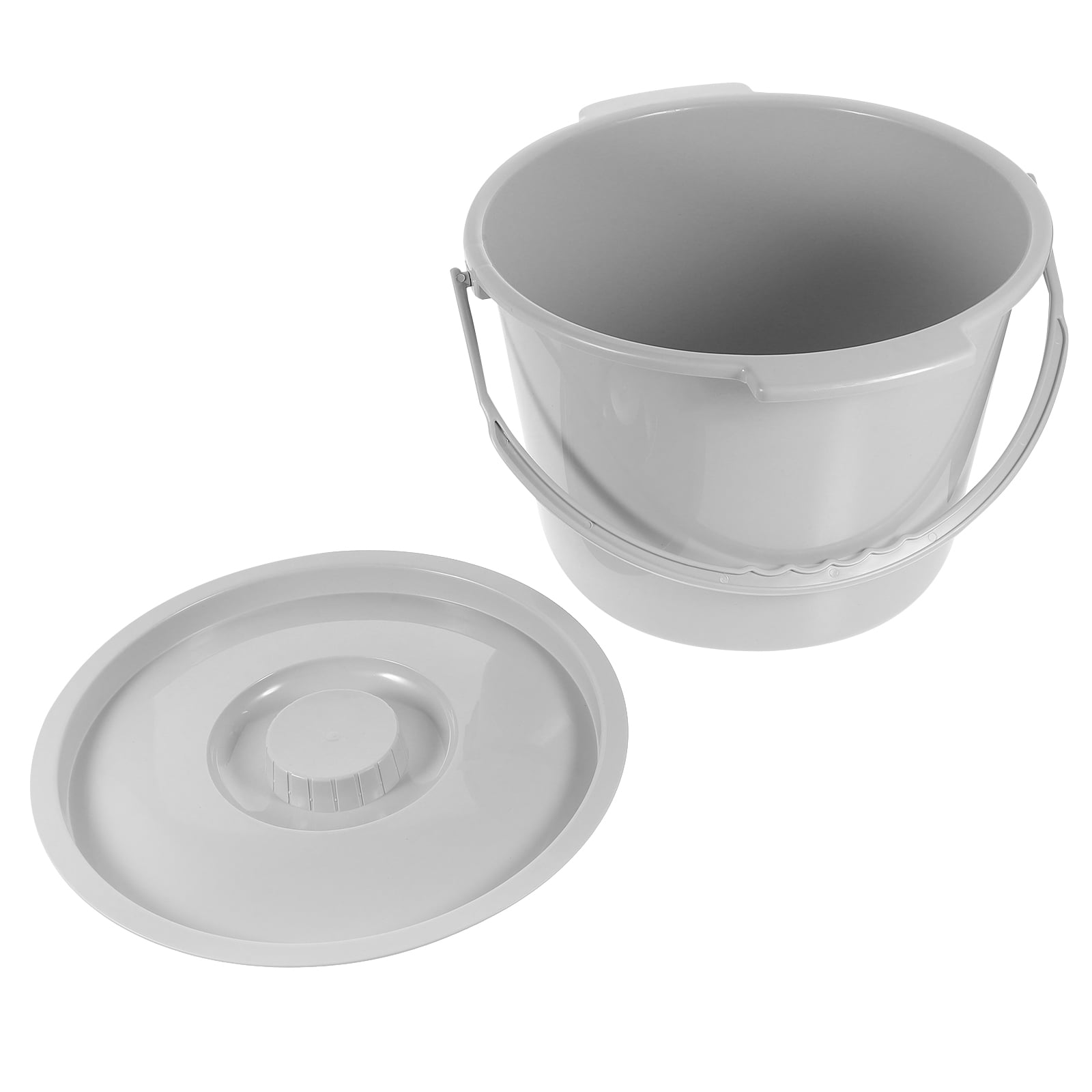 Plastic Spittoon Urinal Pee Bucket for Women Pot and Elderly Grey ...