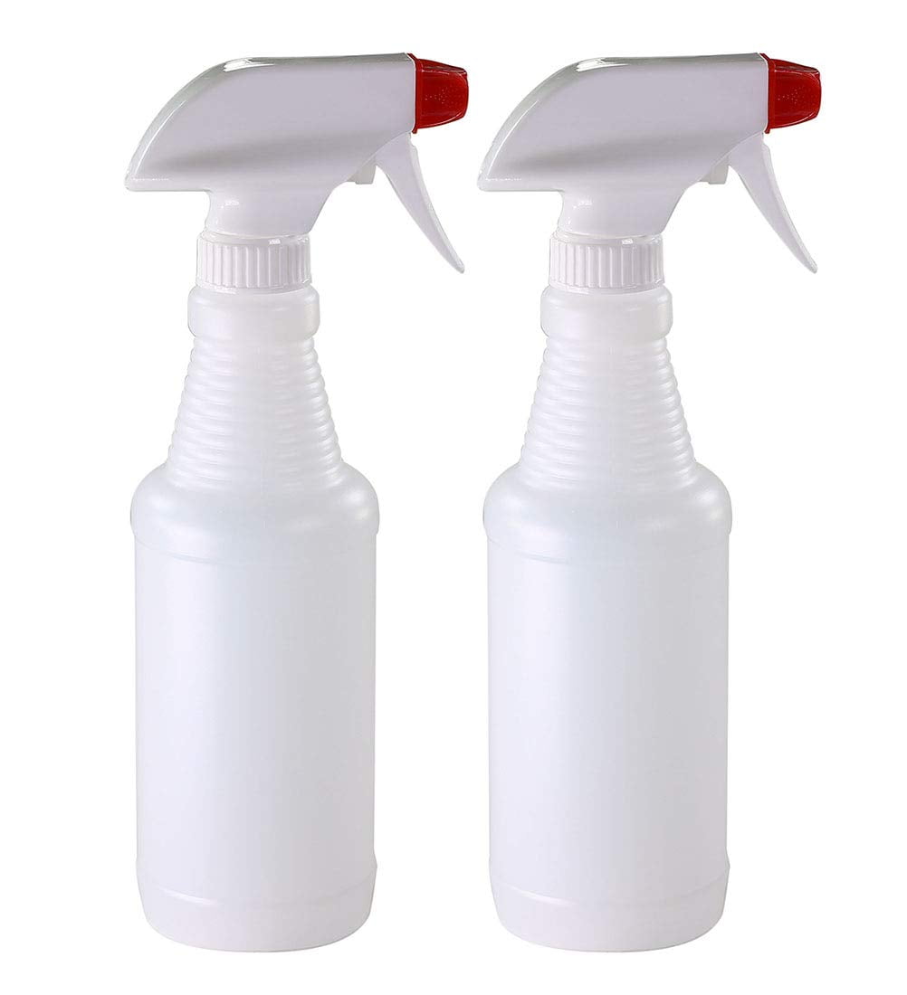 Plastic Spray Bottle, Heavy Duty Leak Proof Empty Refillable Spray ...