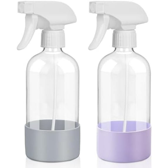 Plastic Spray Bottle Trigger Empty Spray Bottles Clear Refillable ...