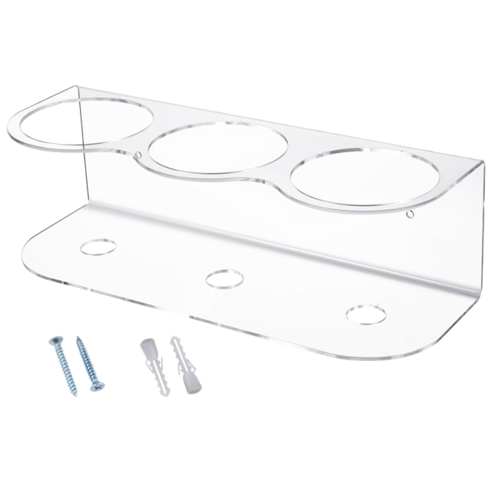 Plastic Spray Can Wall Holder Transparent Spray Can Wall Rack Wall ...