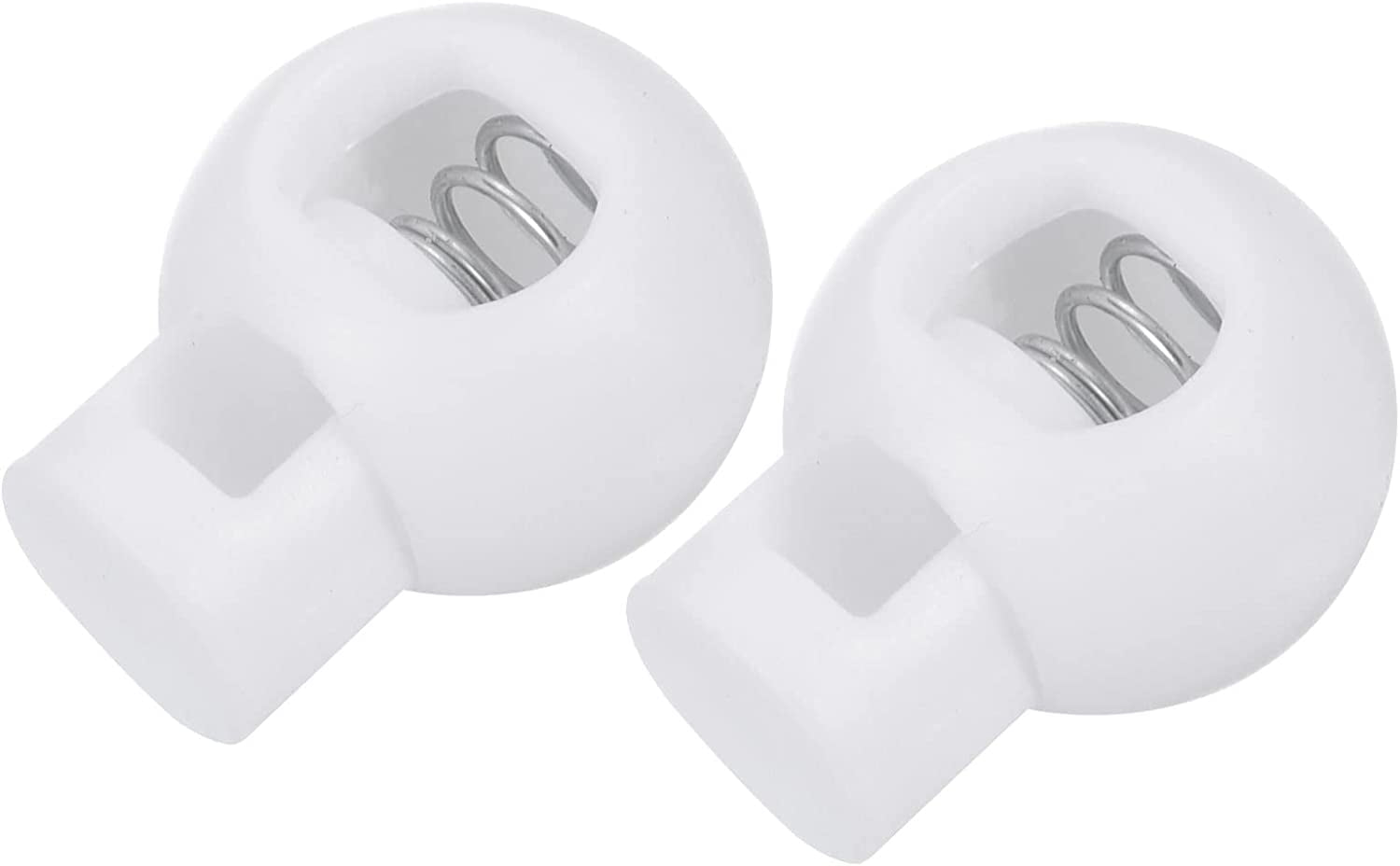 Plastic Spring Cord Locks Stopper (0.27")40pcs, Single Hole Spring ...