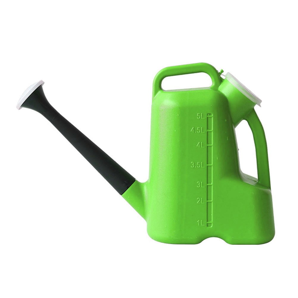 Plastic Sprinkler Kettle Long Mouth Flower Pot with Lid Large Capacity ...