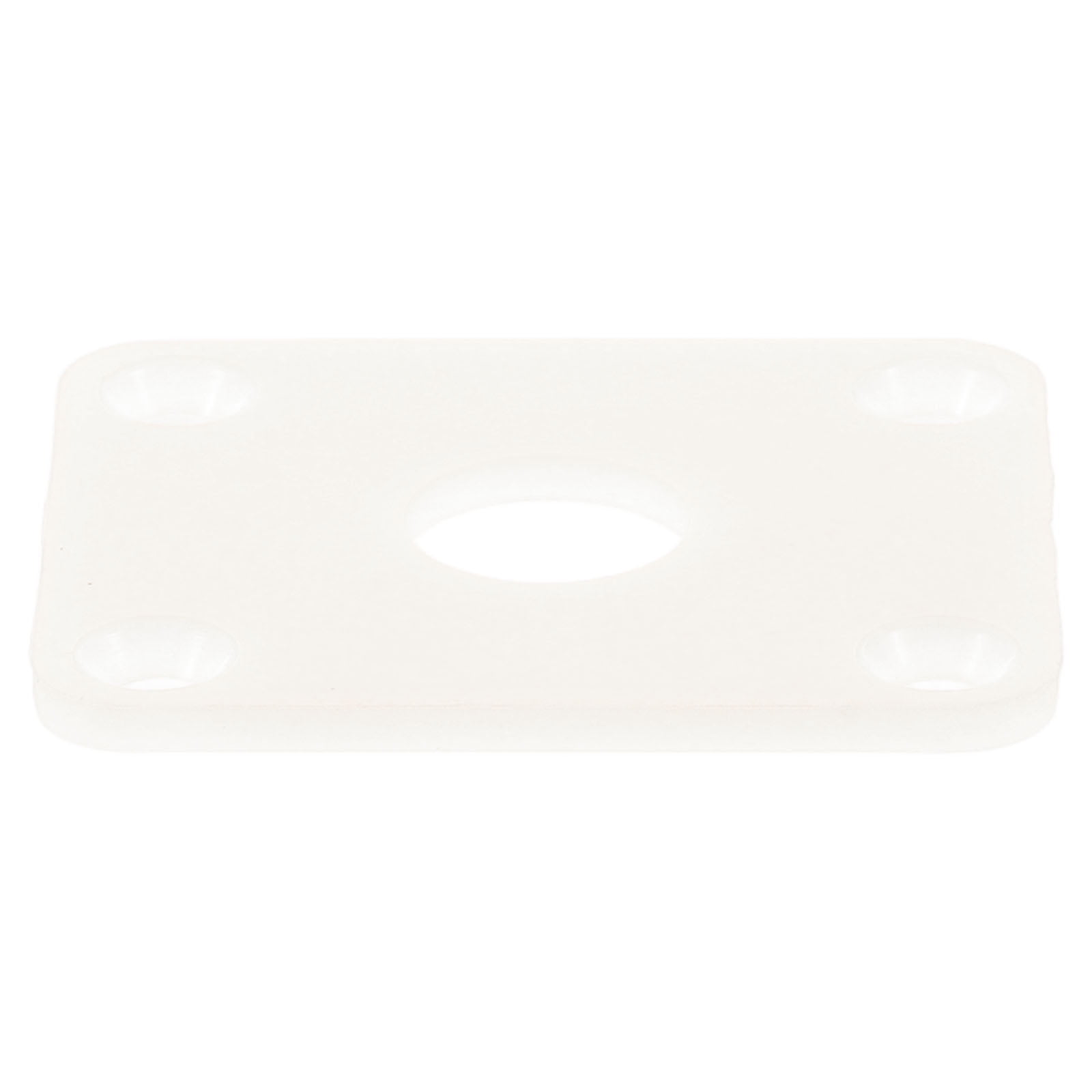 Plastic Square Jack Plate Replacement Guitar Input Jack Plate Bass ...